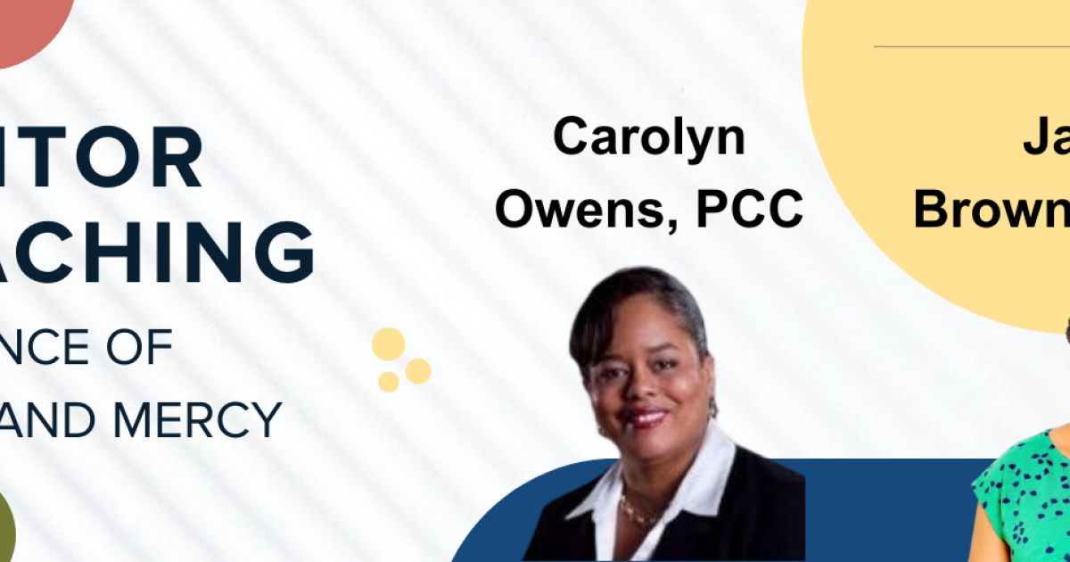 Mentor Coaching: The Dance of Grace and Mercy | inviteCHANGE